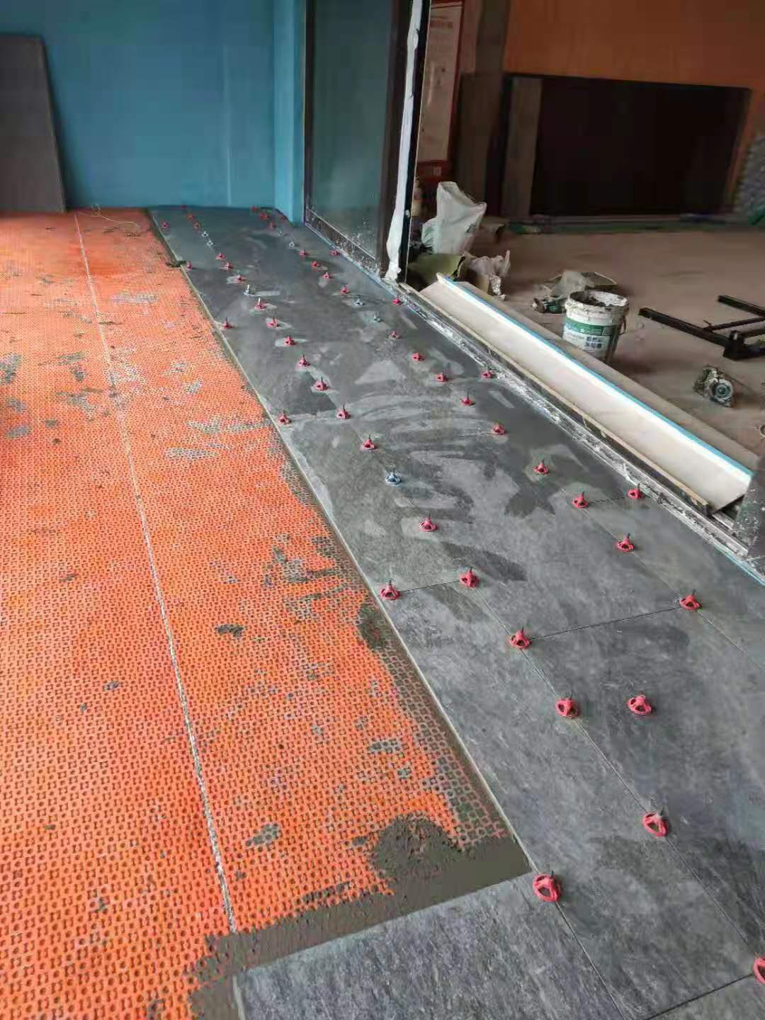 Uncoupling Membrane-Tile Floor Underlayment-Crack Isolation Waterproof